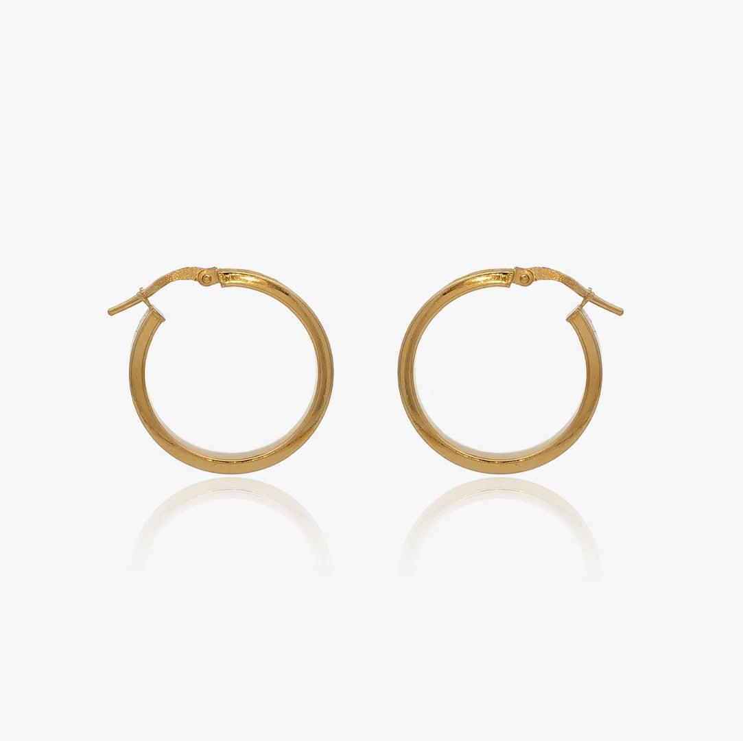 Aro Tubo Cuadrado – Roselin Joyeros